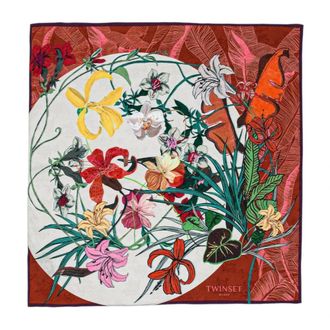 Twinset Femme, Accessoires, Multicolore, Taille: ONE Size sciarpe Poliestere