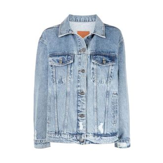 Anine Bing Vintage Blaue Rory Denim Jacke - - Jackets - Damen - Blau - M