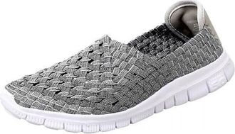 ICEGREY Basket de Mode Femme élastique Chaussures de Course Pantoufles Tissées