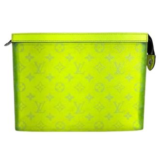 Louis Vuitton unisex, Pre-owned, Jaune, Taille: ONE Size Pochette Pre-owned