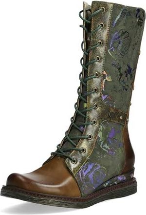 Laura Vita Bottes pour Femmes Ercnaulto 41, Pointure:37 EU, La Couleur:Vert