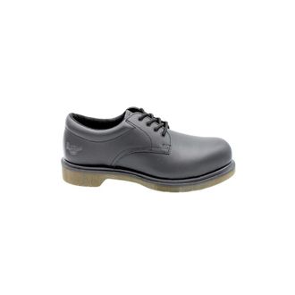 Dr. Martens Homme, Chaussures, Noir, Taille: 48 EU Chaussure en Cuir à Bout en Acier