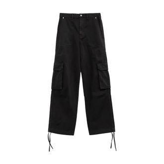 Loewe Pantalon Cargo Jambe Large - Homme - Pantalons - Noir - Taille: XL