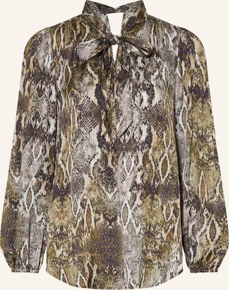 Marc Aurel Marc Aurel Schluppenbluse Aus Satin gruen