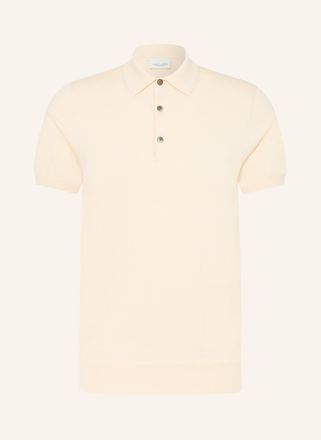 Profuomo Profuomo Strick-Poloshirt weiss