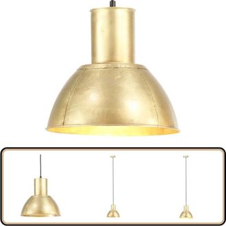 vidaXL H&auml;ngelampe 25 w Messing Rund 28,5 cm E27 - Vidaxl