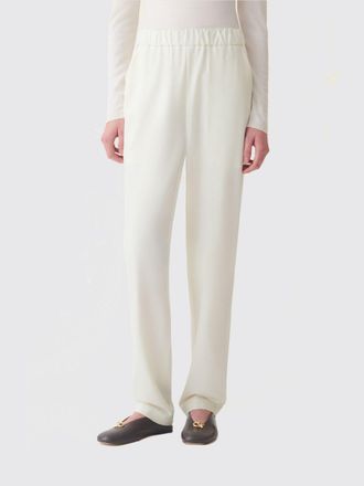 Fabiana Filippi Palazzo-Hose mit hohem Bund, weitem Bein und aufgesetzten Taschen