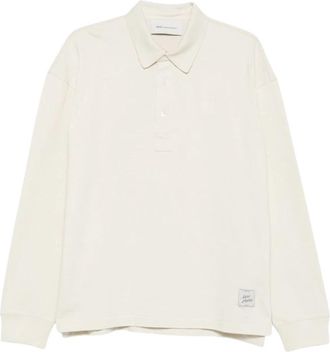 Ami Polo Mit Heritage - - Tops - Herren - Beige - M