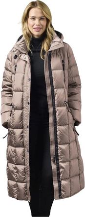 Junge Ingrid Coat - Femme - Manteaux - Brun - Taille: 44 FR