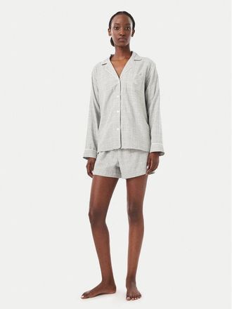 Lauren Ralph Lauren Pyjama ILN12537 Grau Regular Fit