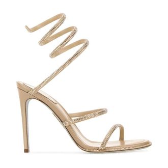 Rene Caovilla Cleo Sandales - Femme - Chaussures - Beige - Taille: 37 EU