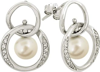 Orphelia Alvina Damen-Ohrringe Silber mit Zirkonia ZO-5814