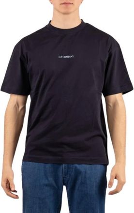 C.P. Company C.p. Company, Homme, Tops, Bleu, Taille: XL T-Shirt