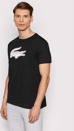 Lacoste T-Shirt TH2042 Schwarz Regular Fit