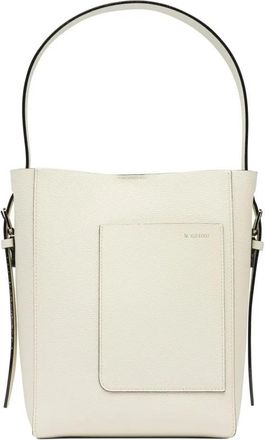 Valextra Beuteltaschen - Soft Mini Bucket Bag - Gr. unisize - in Beige - f&uuml;r Damen