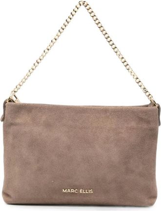 Marc Ellis Sac &agrave; bandouli&egrave;re Ester - Femme - Sacs - Beige - Taille: ONE Size