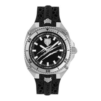 Plein Sport Homme, Accessoires, Noir, Taille: ONE Size Montre Analogue Thunder Force