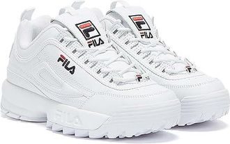 Fila Fila Baskets Disruptor II Blanc Premium pour homme et femme, blanc, 46 EU