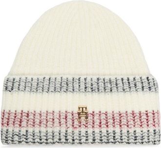 Tommy Hilfiger M&uuml;tze Th Varsity Ski AW0AW16636 Creme