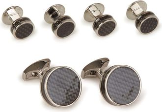 Tateossian boutons de manchette Bullseye - Argent
