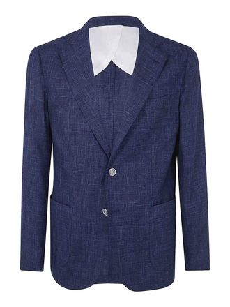 Barba Veste Casual - Bleu