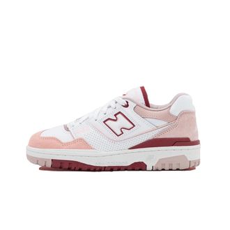 New Balance Homme, Chaussures, Multicolore, Taille: 40 1/2 EU 550 White Scarlet Baskets Style Classique