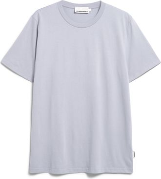 Armedangels Herren Regular T-Shirt aus Bio-Baumwolle JAAMES Regular Fit Misty Morning