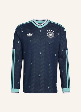 adidas Deutschland 2026 Authentic Ausw&auml;rtstrikot, Lang&auml;rmlig blau