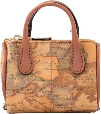 Alviero Martini 1A Classe Femme, Sacs, Beige, Taille: ONE Size Charm Mini-Bauletto