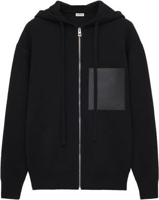 Loewe Sweatshirt &agrave; capuche zipp&eacute; en laine