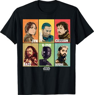 Star Wars Rogue One Rebellion Panels T-Shirt