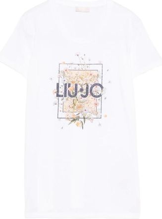 Liu Jo Femme, Tops, Blanc, Taille: 36 FR Liu Jo T-shirts et polos