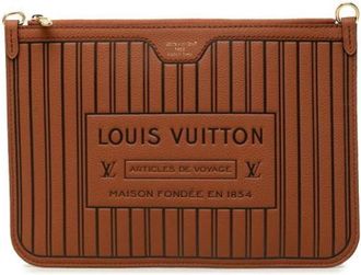 Louis Vuitton Pre-owned Vintage Clutch - Femme - Pre-owned - Brun - Taille: ONE Size
