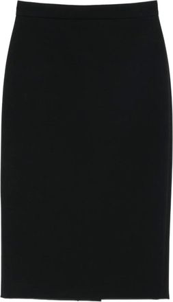 Max Mara jupe crayon à taille haute - Noir