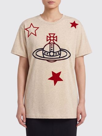 Vivienne Westwood T-Shirt Damen Farbe Beige