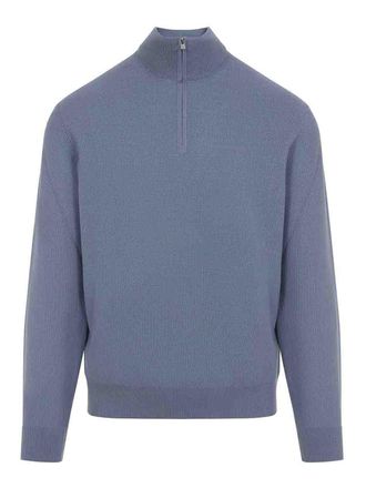 Ralph Lauren Pull Col Rond - Bleu