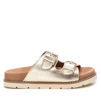 Xti Sandale Femme Or - Chaussures Confortables et polyvalentes - Mode d&eacute;contract&eacute;e - Mod&egrave;le 14401801 (Taille38)