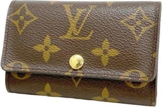 Louis Vuitton unisex, Pre-owned, Brun, Taille: ONE Size Porte-cl&eacute;s en tissu Pre-owned