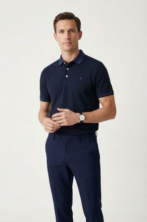 Jack & Jones Poloshirt JJEPAULOS Slim Fit, sportlich-elegant, mit Stickerei und Knopfleiste (Packung, 2-tlg) Baumwolle, slim fit