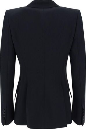Alexander McQueen Tailored Acetate Blazer - Black
