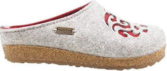 Haflinger 711057-3-84 Grizzly Dream, Chaussons Mixte Adulte, Pointure:41 EU, La Couleur:Gris