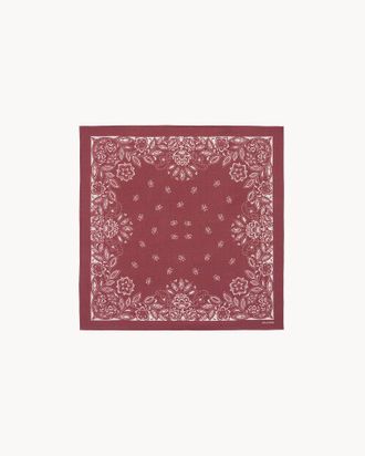 Kujten Petit bandana soie-cachemire - Petit Bandana Heli