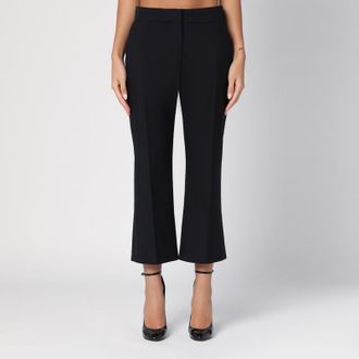 Alexander McQueen Black tailored trousers in wool