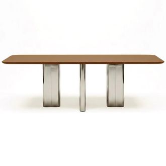 Gabrielle Paris Table &agrave; manger en bois laqu&eacute; Chrysoline Gabrielle Paris
