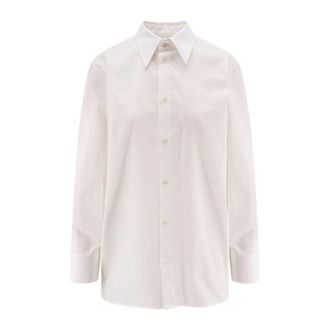 Saint Laurent Wei&szlig;es Hemd mit Kn&ouml;pfen Hergestellt in Italien - - Blouses & Shirts - Damen - Wei&szlig; - XS