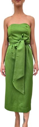 Essentiel Femme, Robes, Vert, Taille: 36 FR Juror Strapless Dress