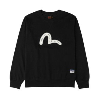 Evisu Herren, Sweatshirts & Hoodies, Schwarzk, XLGr&ouml;&szlig;e