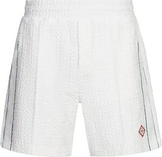 Casablanca Short texturé et monogrammé