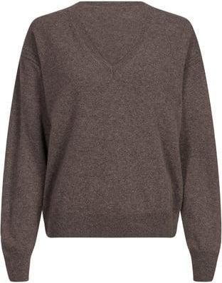 Saison 1865 Pull Sevene col rond droit en cachemire