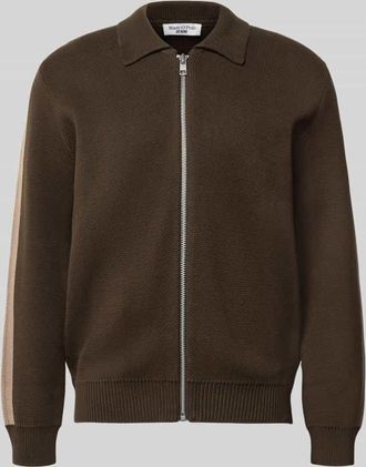 Marc O'Polo Denim Regular Fit Strickjacke aus reiner Baumwolle